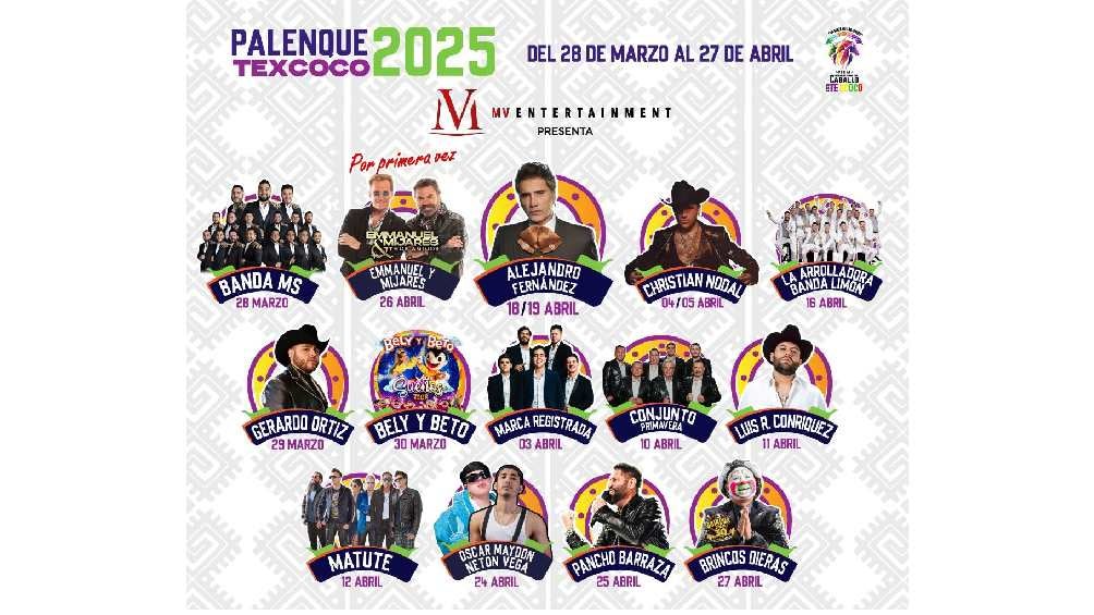 Feria del Caballo Texcoco 2025: Fechas, precio de boletos y cartel completo del Palenque